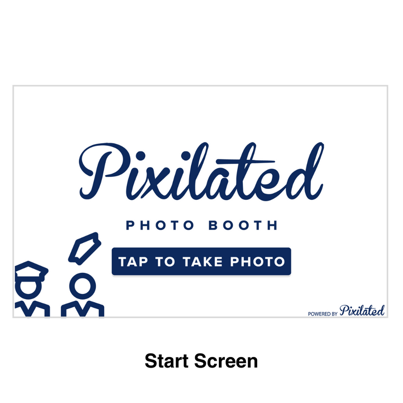 Graduation Photo Booth Theme – Pixilated